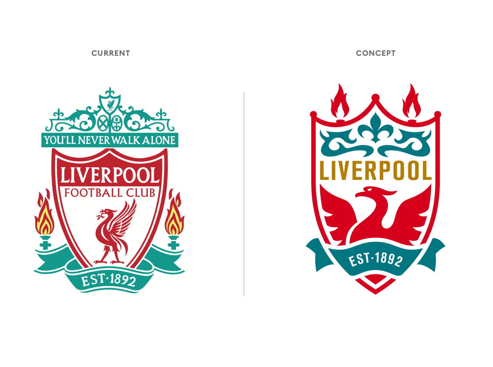 Liverpool FC Rebrand by Michael Du on Dribbble