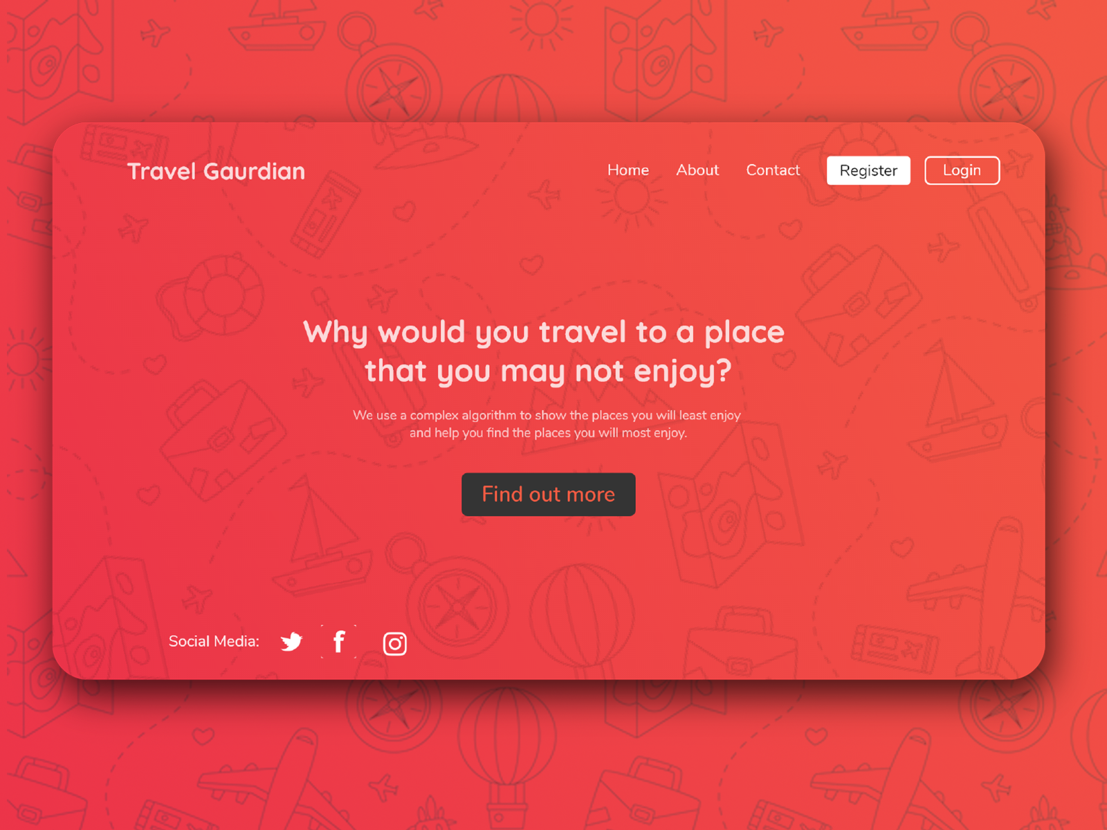 Travel Guardian - Concept by Straxxxes on Dribbble