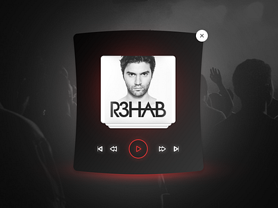 Day 040 - Music Player by Ayoub kada on Dribbble