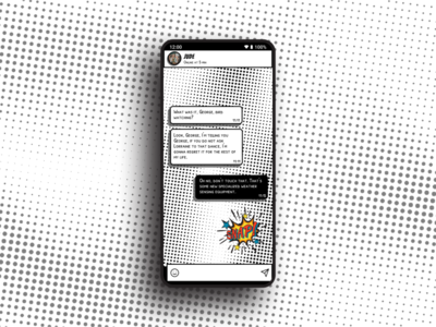 Comics Messager • Direct Messaging by Jonas Lima on Dribbble