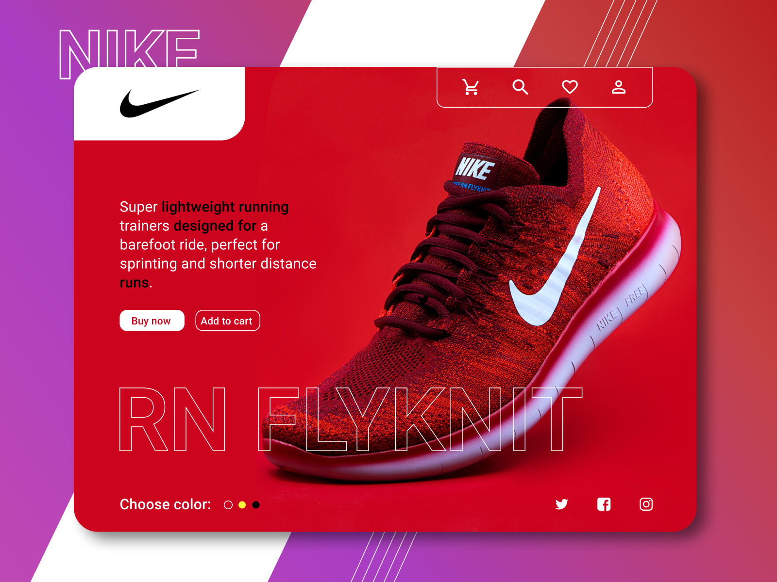 Hero section - E-commerce by Gabriel on Dribbble