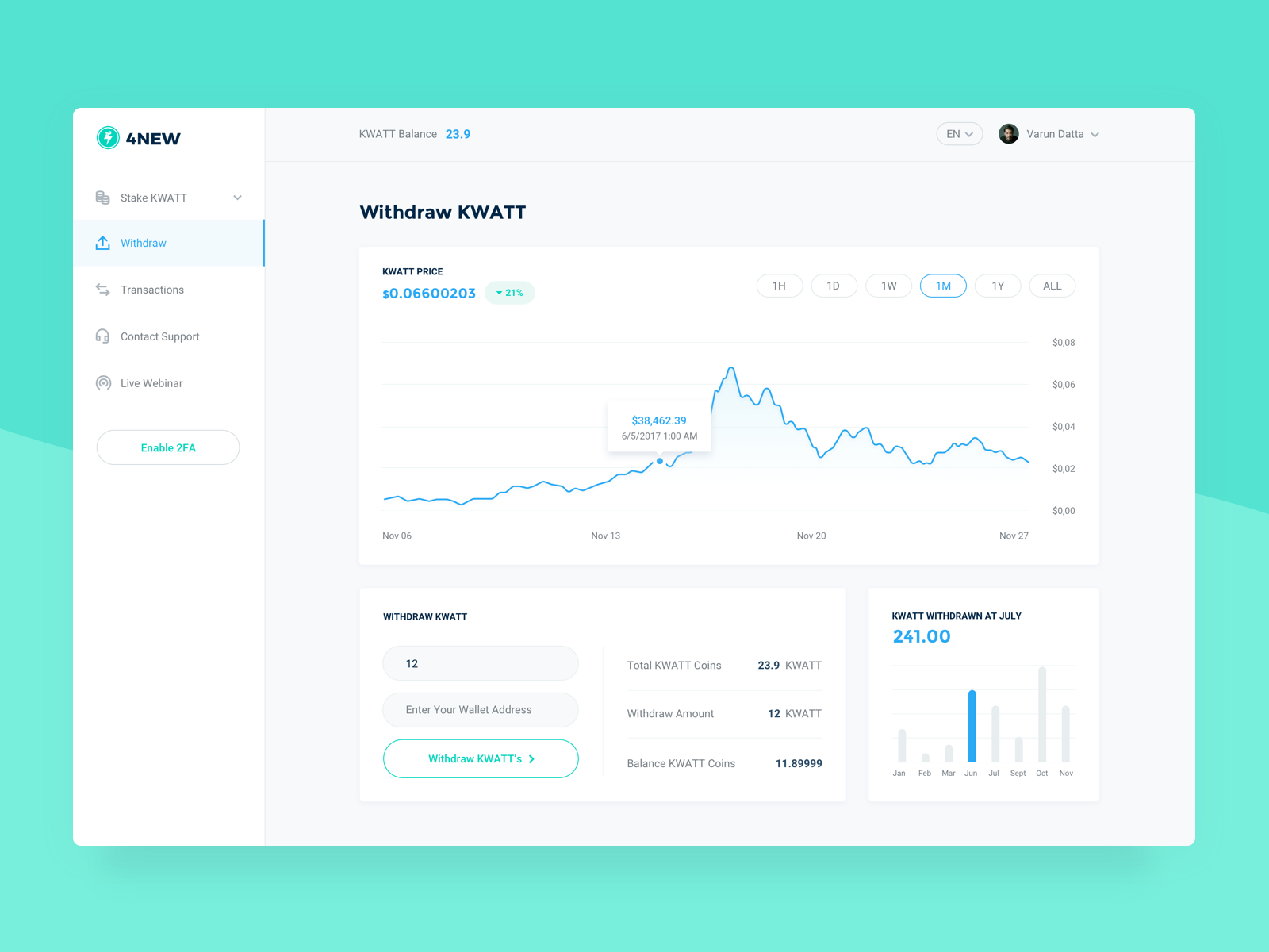 Bank Portal by Donovan Halpin | Dribbble