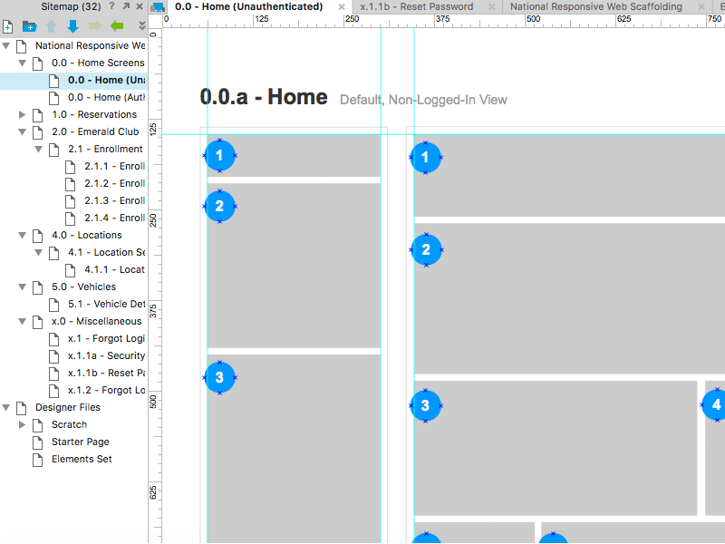 National Responsive Redesign (Scaffolding) by Ryan Swarts on Dribbble