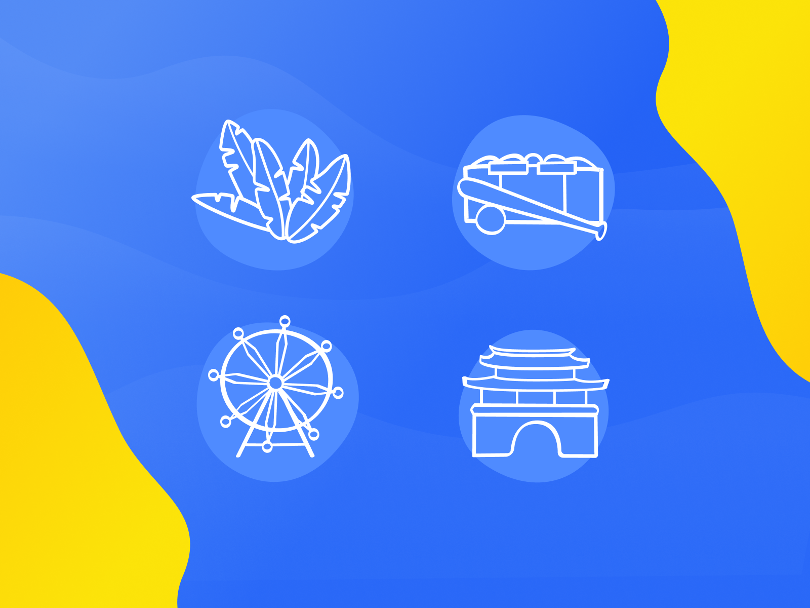 Skyrock Projects - Branch Icons by Vic Jercha on Dribbble