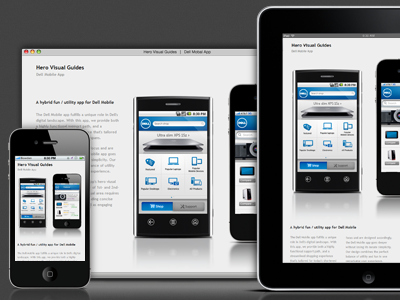 Responsive Mobile App Guides Experiment by Jonathan Bowden on Dribbble
