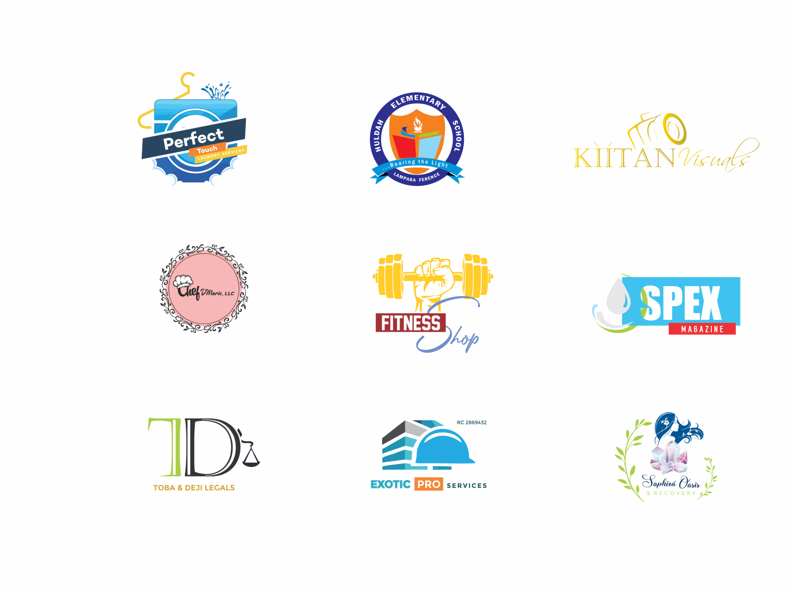 Logo Collection 2 by Kolawole Kolade on Dribbble