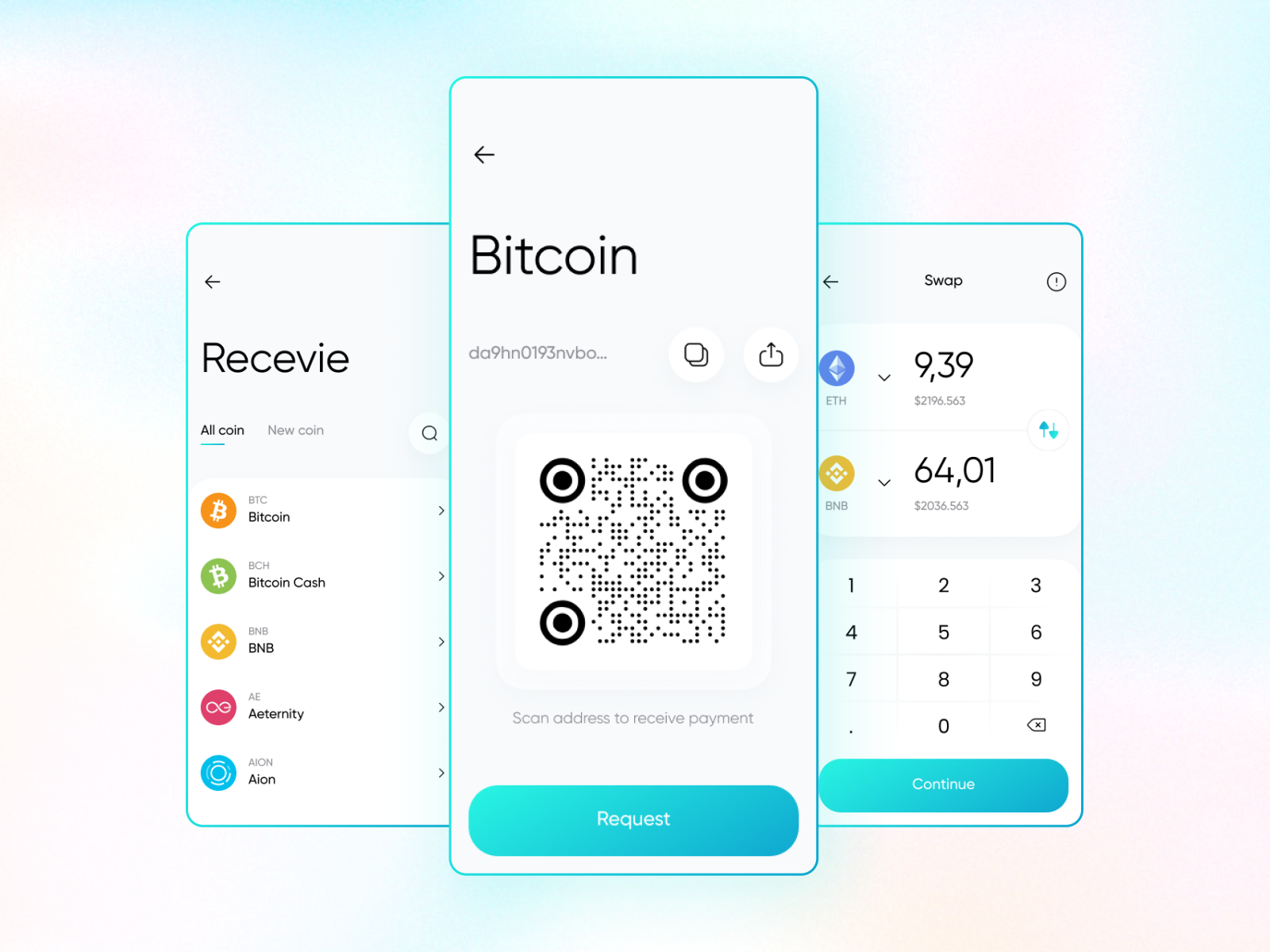 Crypto Wallet Scan QR Code UI Kit by Md Arafat Ul Alam on Dribbble