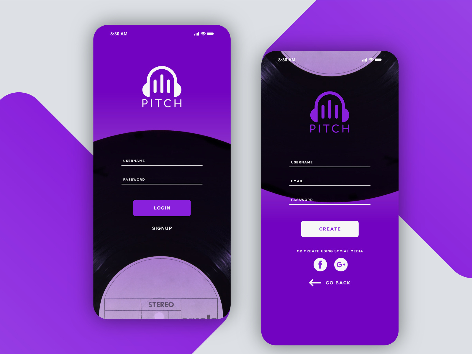 Daily UI #1 - Sign Up by Joshua Dela Cruz on Dribbble