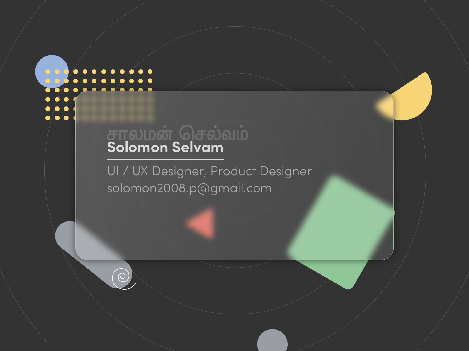 Dribble Pro Cover by Solomon Selvam for Grand Design Lab on Dribbble