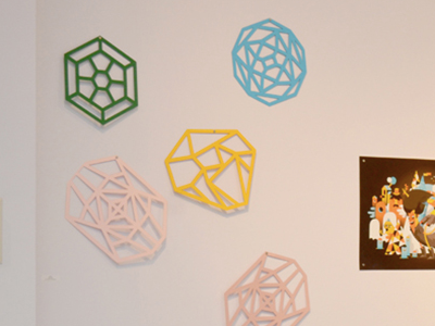 Paper cut gem display by Anne Ulku on Dribbble