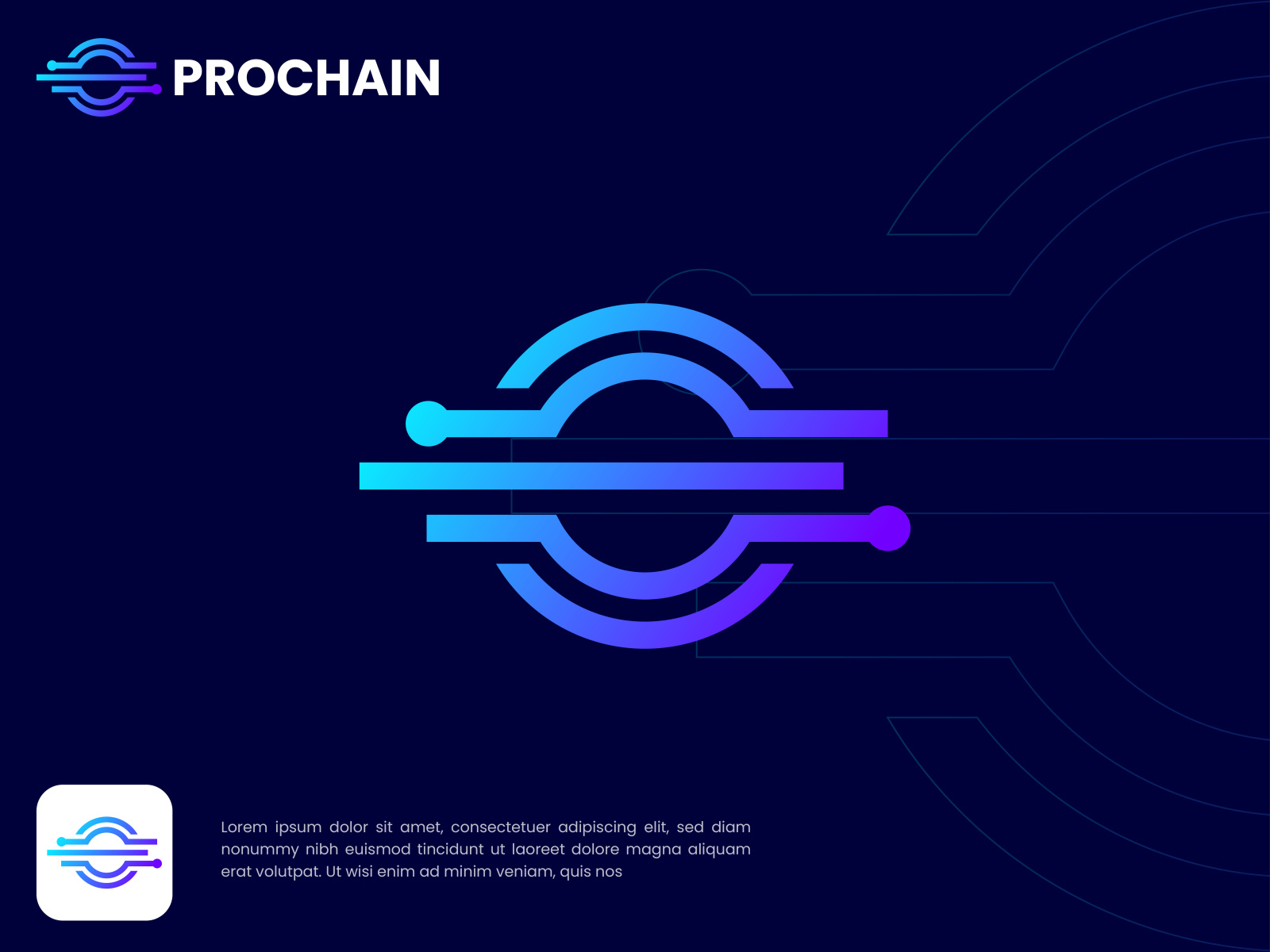 Prochain Logo by Imon Hossen on Dribbble