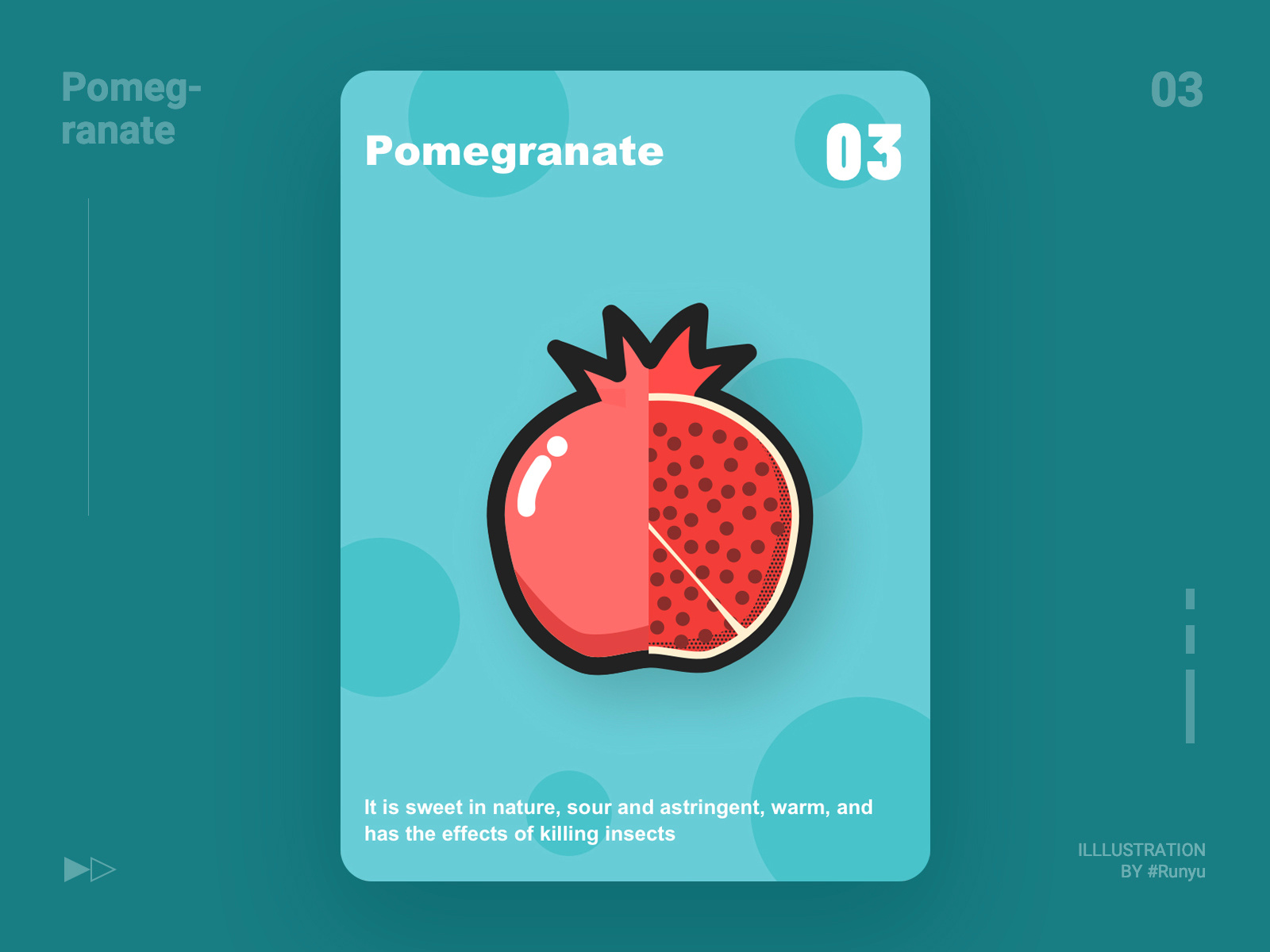 Fruits by Runyu on Dribbble