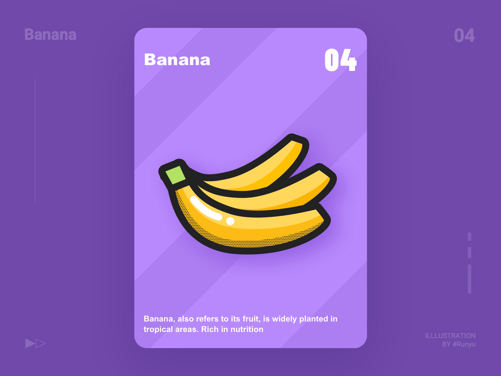 Fruits by Runyu on Dribbble