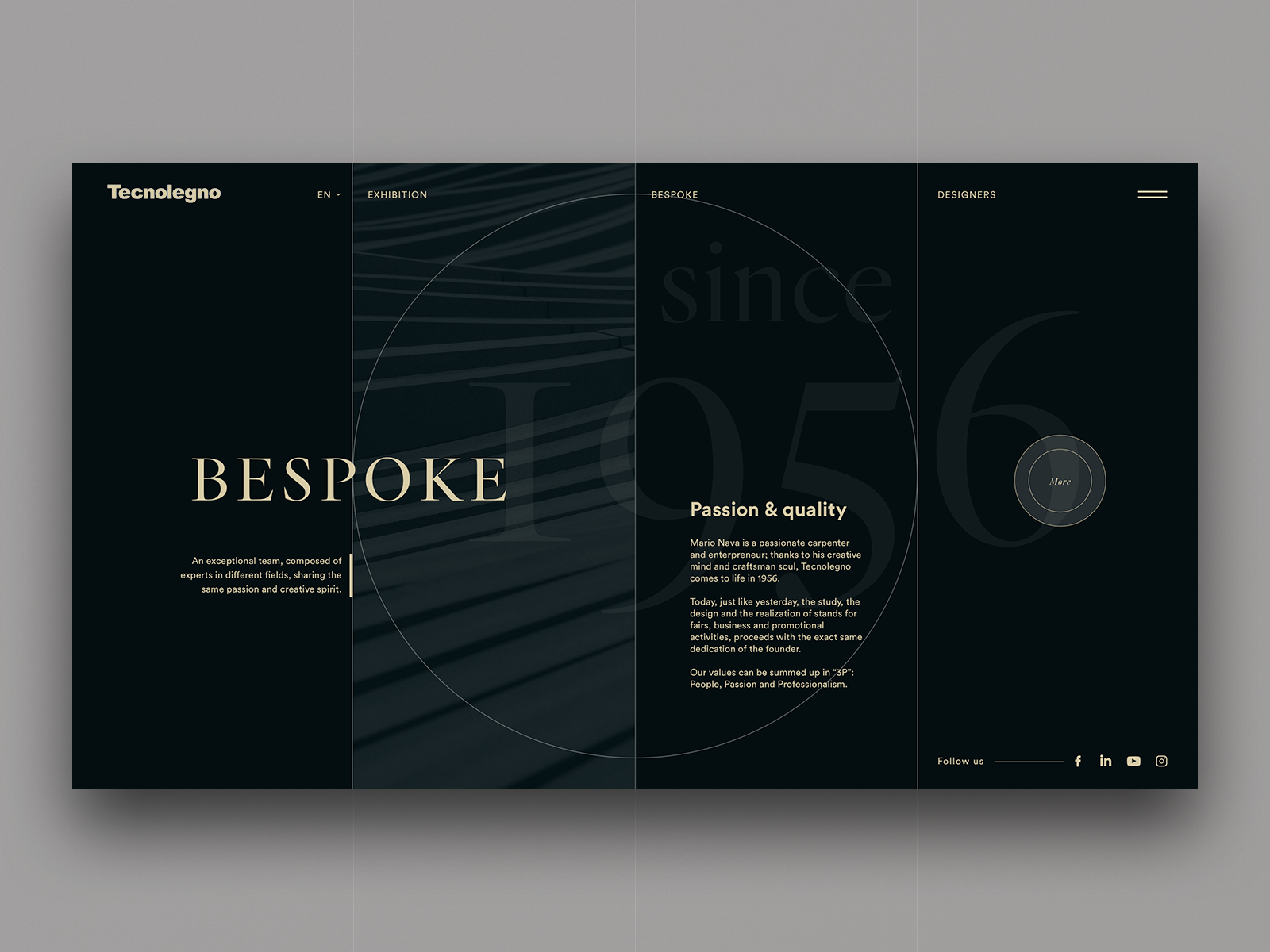 Bespoke, passion & quality by Marco Fasoli on Dribbble