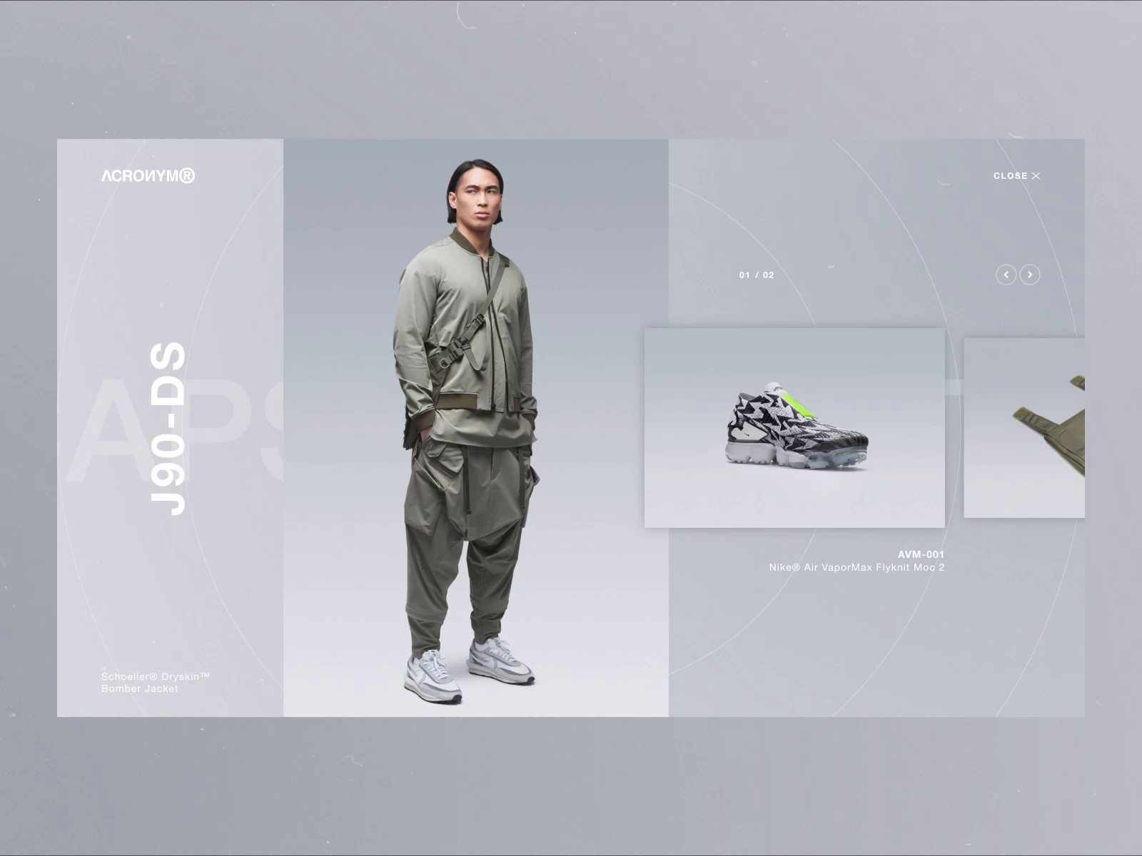 Tech Ninja Outfit - Showcase site by Marco Fasoli on Dribbble