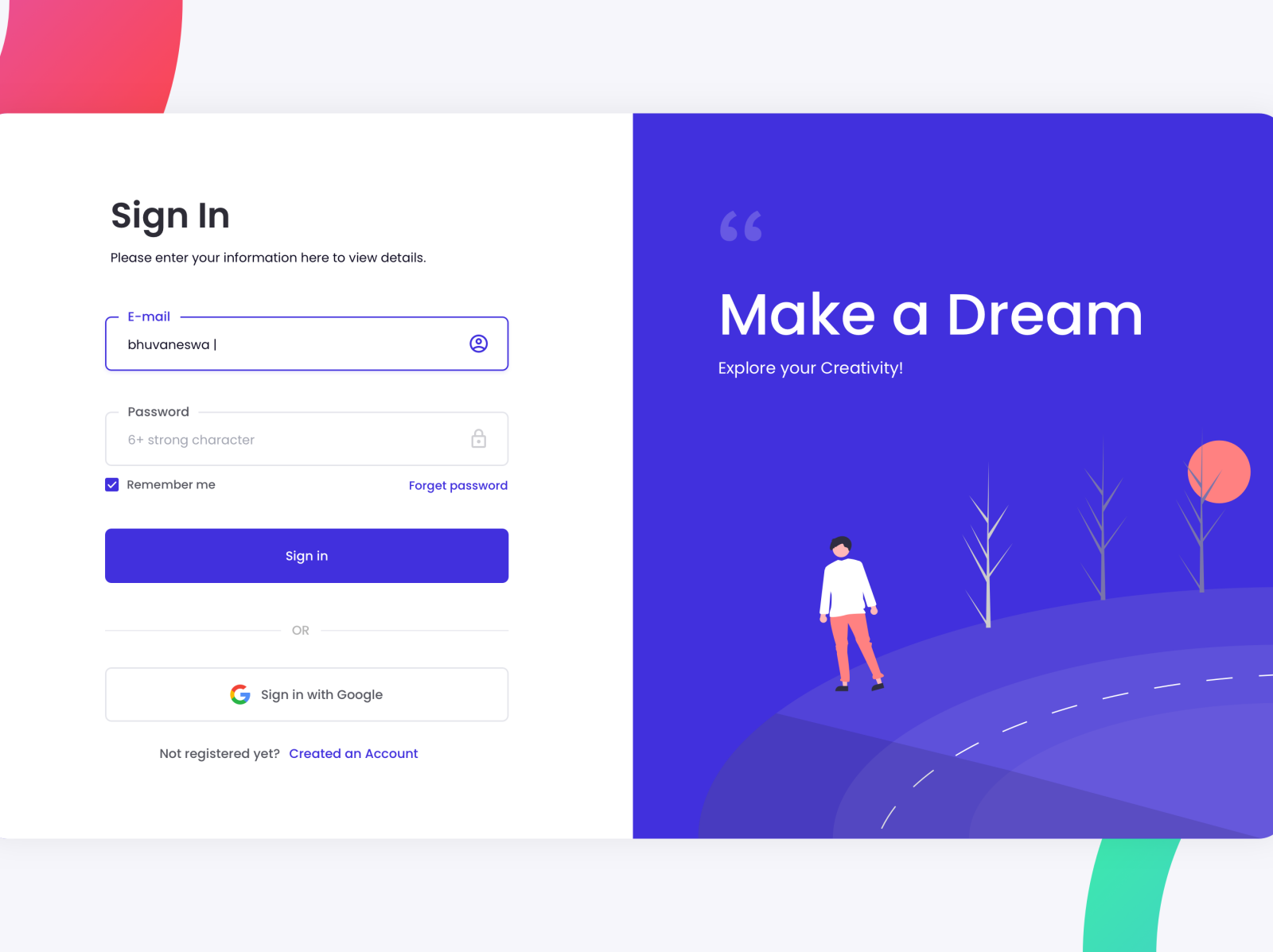 Dribbble - sign in.png by Sanjai Kumar