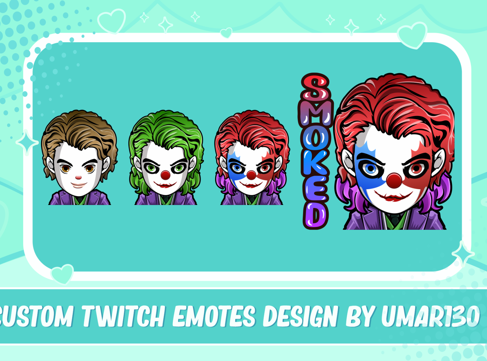 twitch emote sub badges by Graphics For streamer on Dribbble