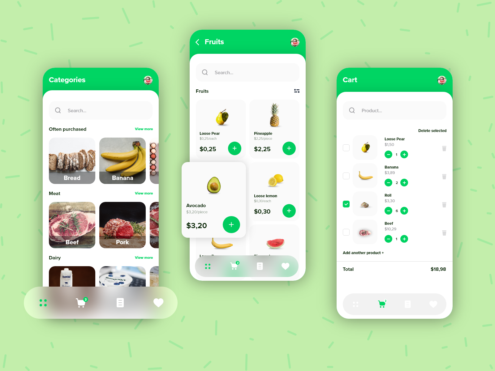 Shopping List App by Milo Solutions on Dribbble