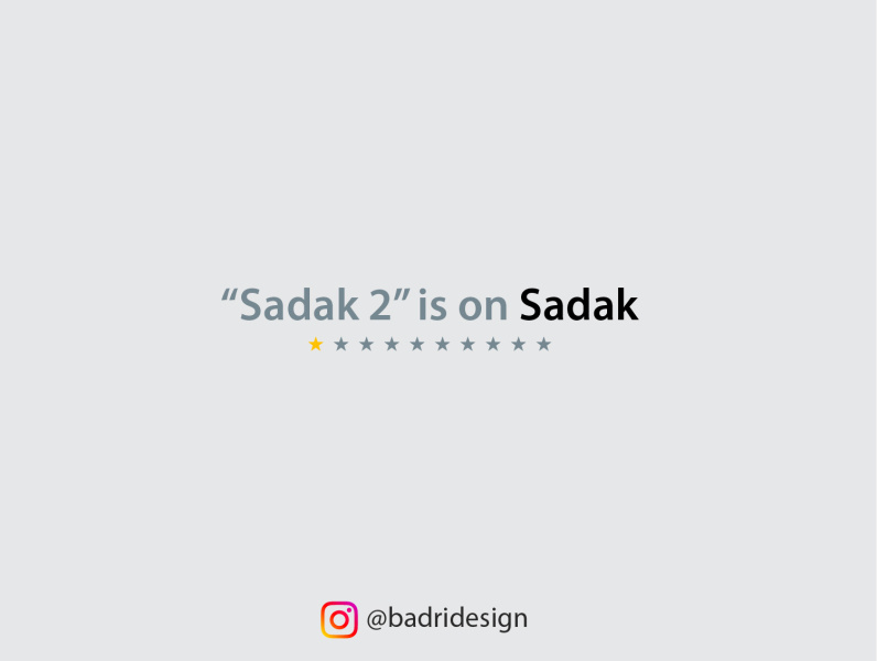 "Sadak 2" is on Sadak by Badri Design on Dribbble