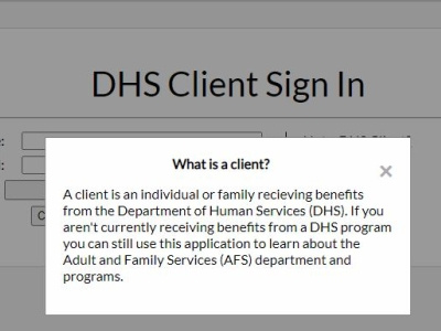 OKDHS Portal Login by Matt Carey on Dribbble