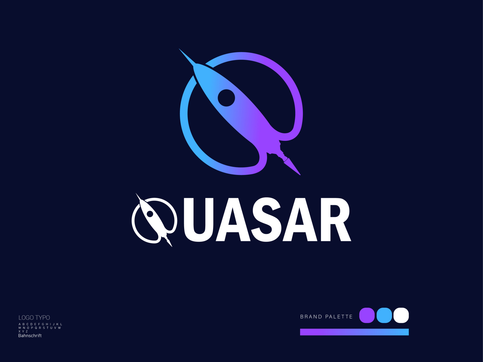 Rocketship logo by Liton Ahamed on Dribbble