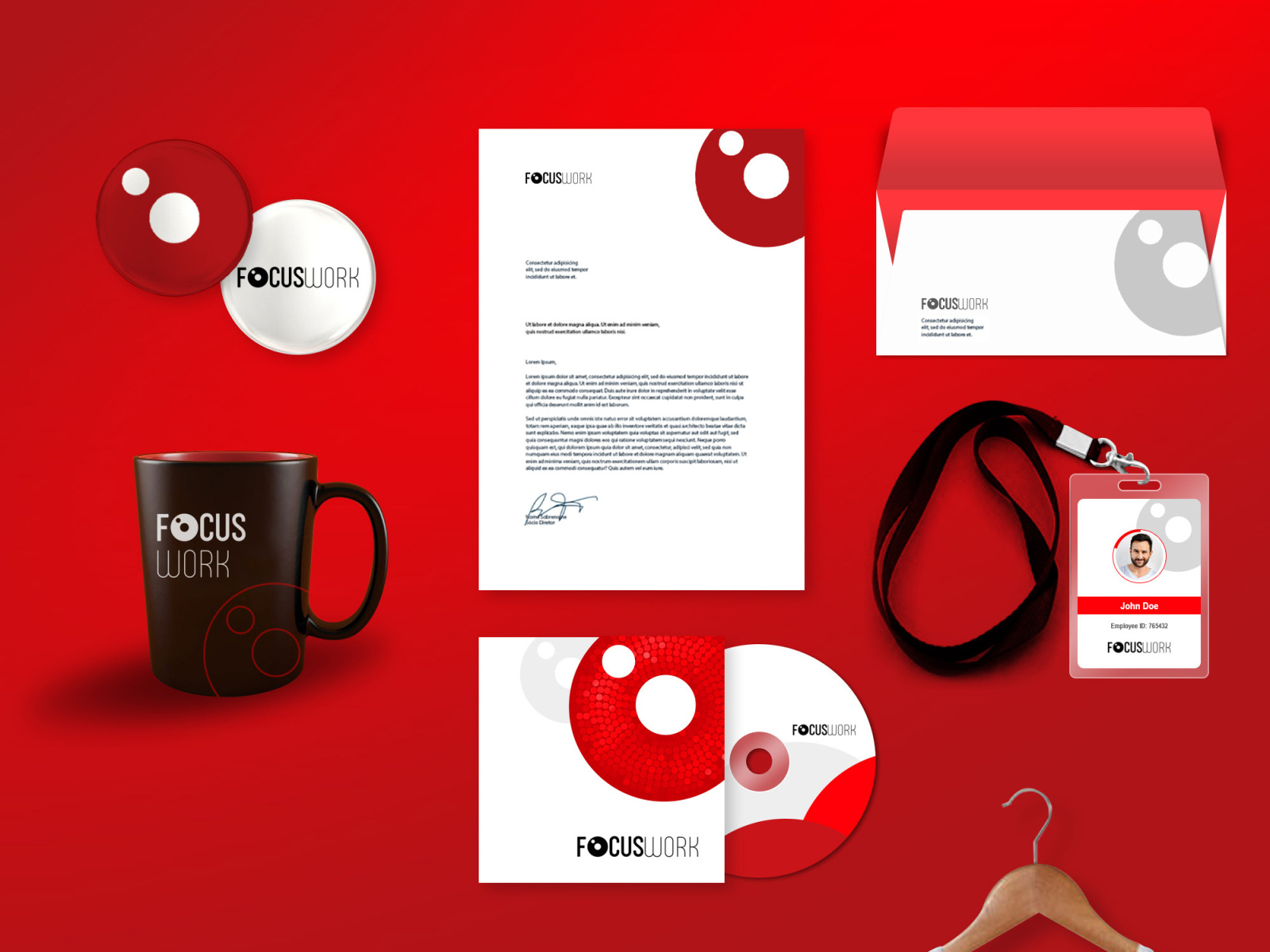 Focus Work identity by Uday Bhosle on Dribbble