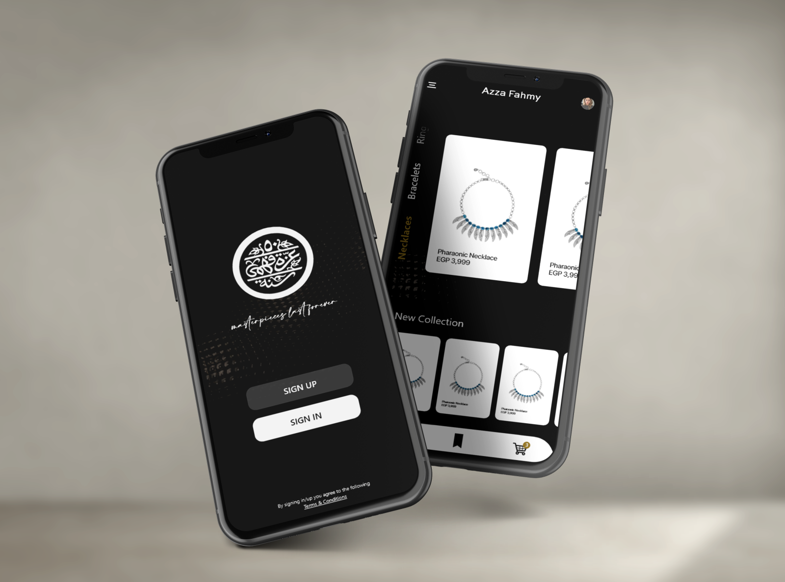 Azza Fahmy mobile App Store by Mahmoud on Dribbble