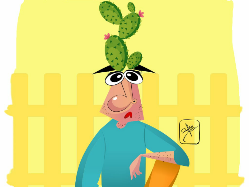 Cactus Head by Anushree Jadhav on Dribbble