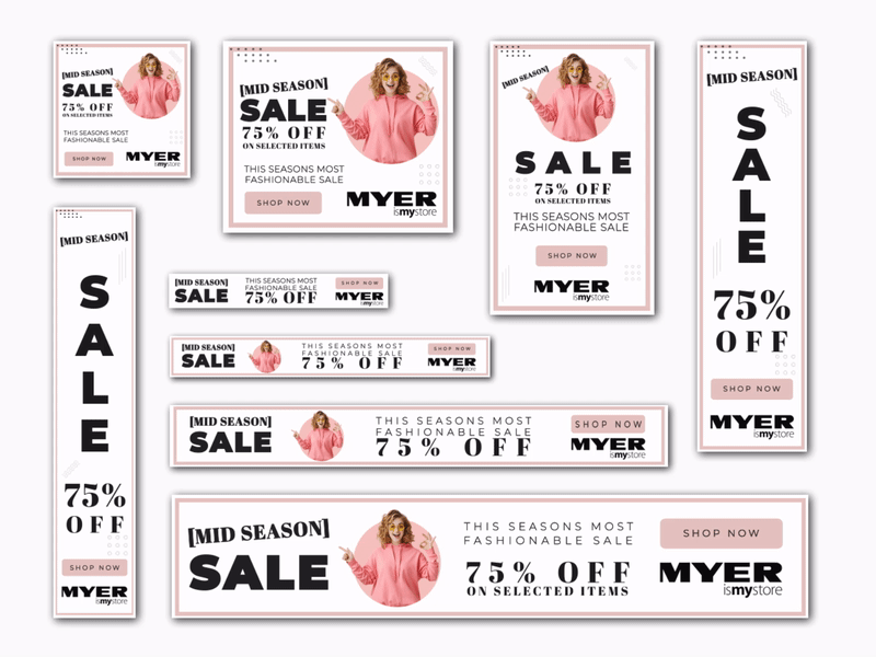 Animated Banner for Fashion Store by Mahmud Bhuiyan on Dribbble