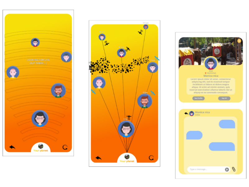 Chatspace, a chat apps ui design by rizki akbar on Dribbble