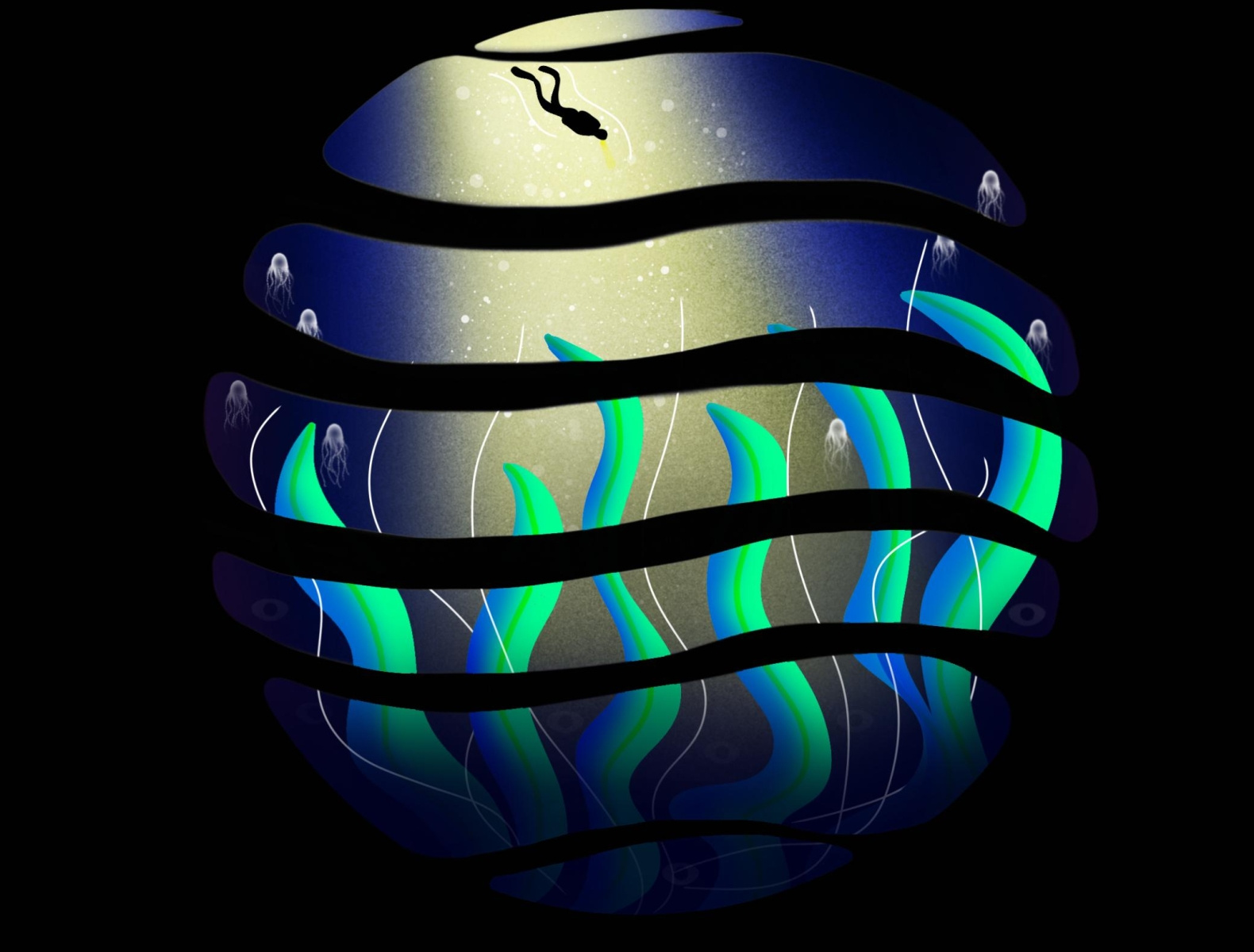 Deep water by Chitra Tekam on Dribbble