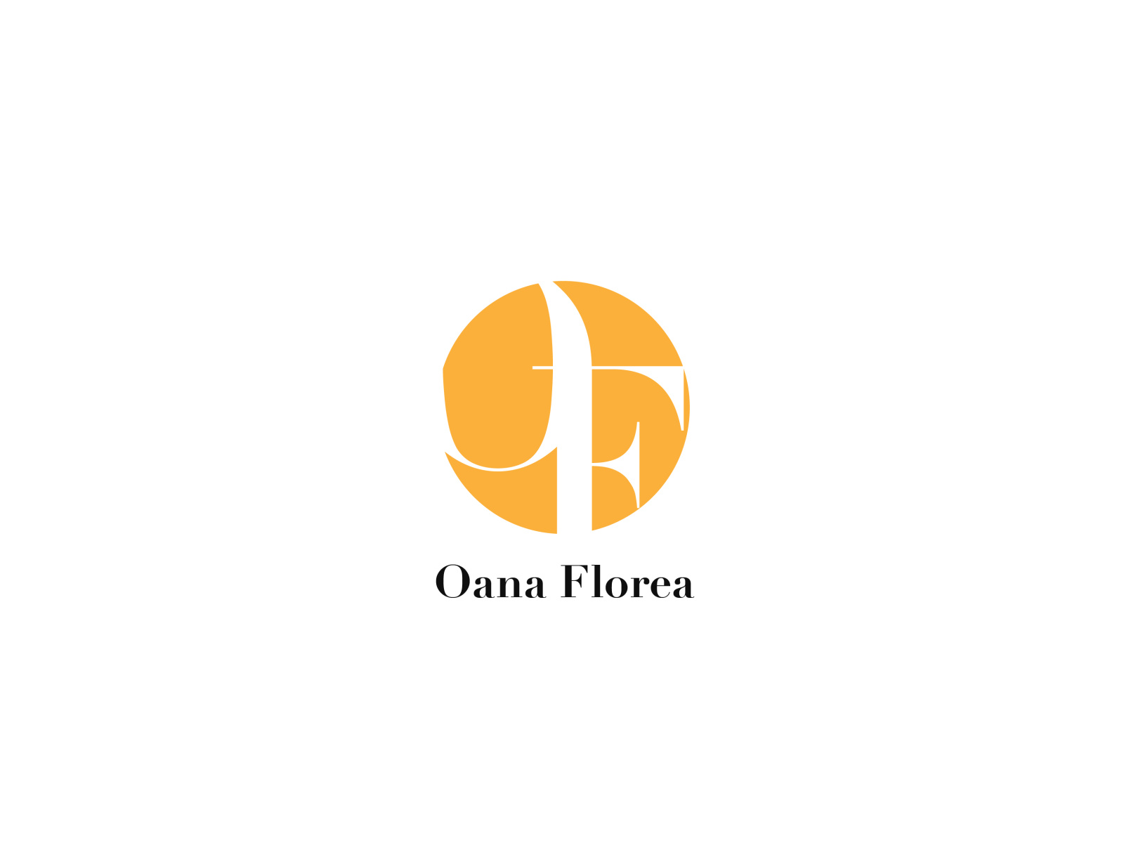 Oana Florea | Logo design by Veaceslav Vlad on Dribbble