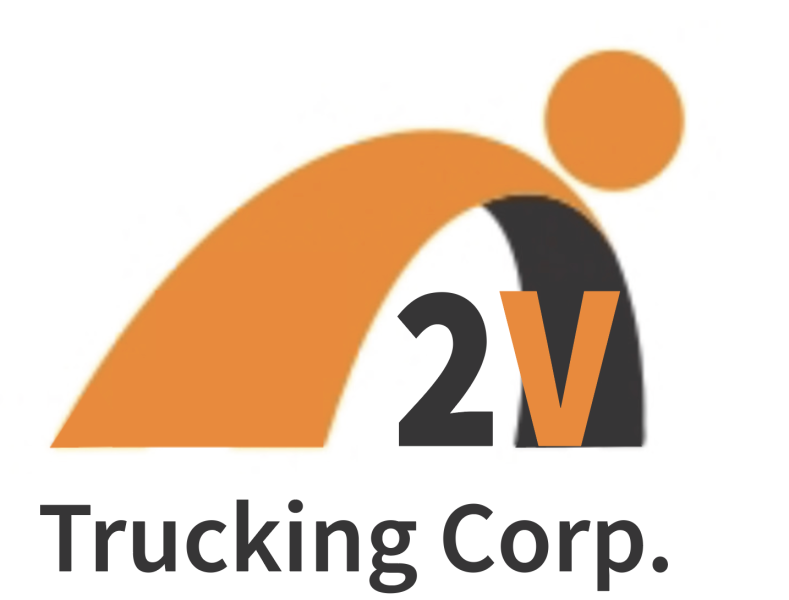 2V Trucking Logo 2 Concept by Diana Cepsyte on Dribbble