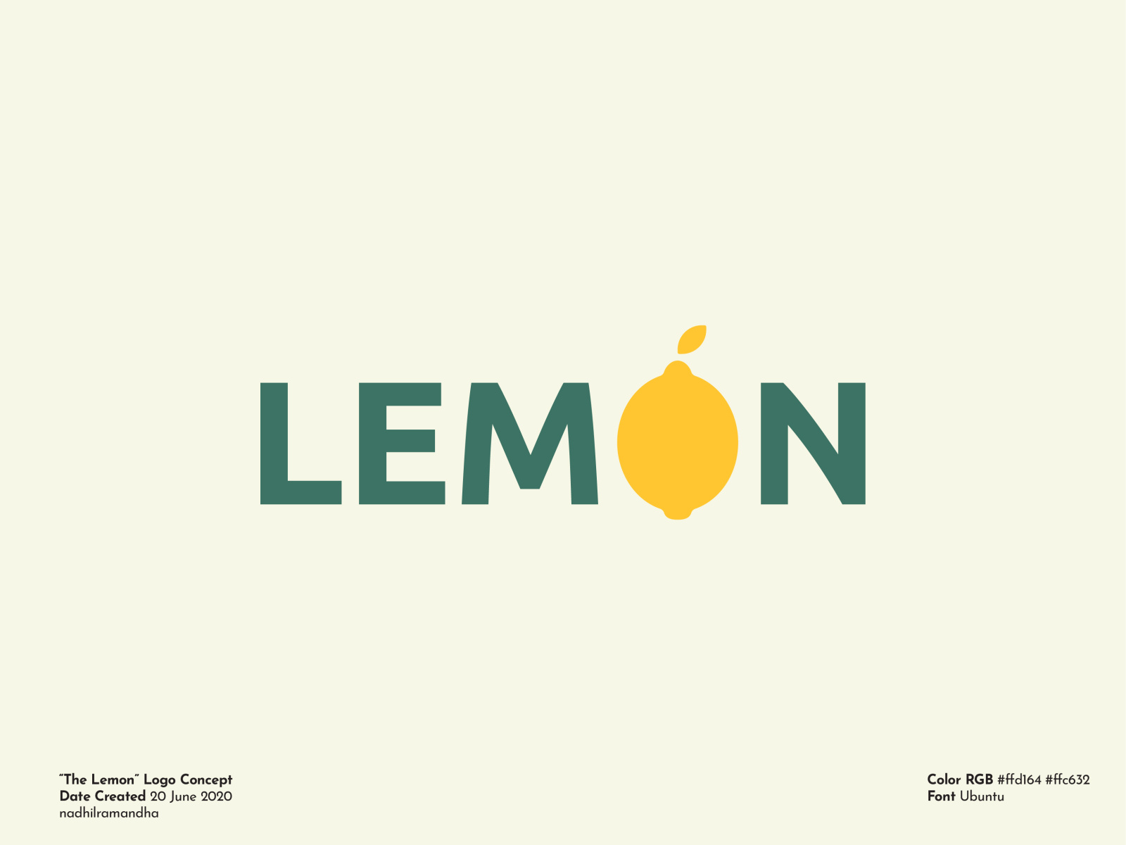 Lemon Logo Concept by Nadhil Ramandha on Dribbble