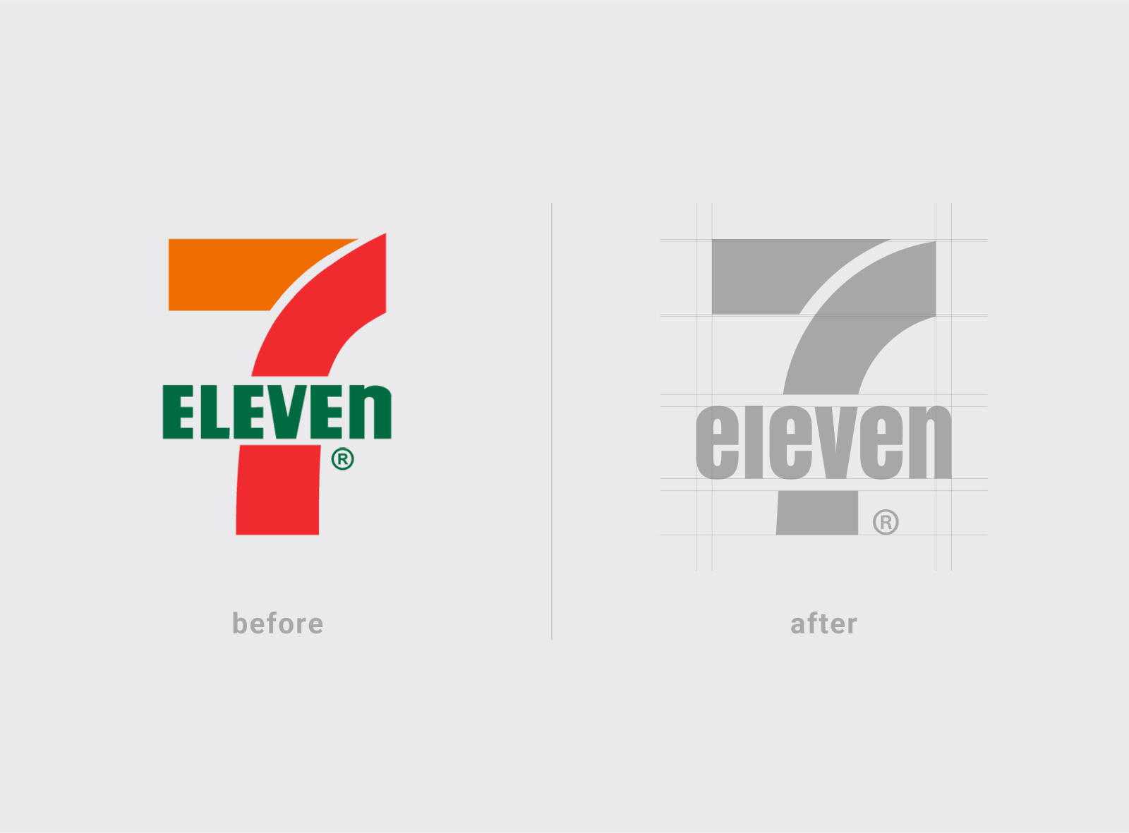7Eleven (Lowercase) by Jennifer Johnson on Dribbble