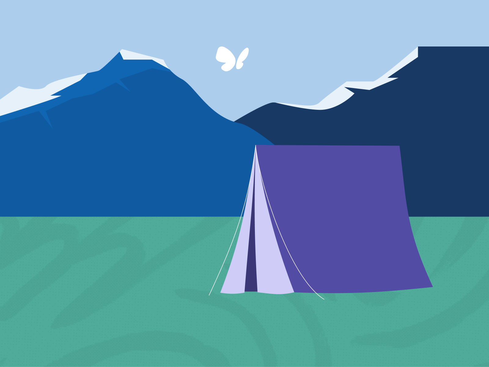 Welcome to Basecamp — Onboarding Illustration by Sabrina Lu for SimplePractice on Dribbble
