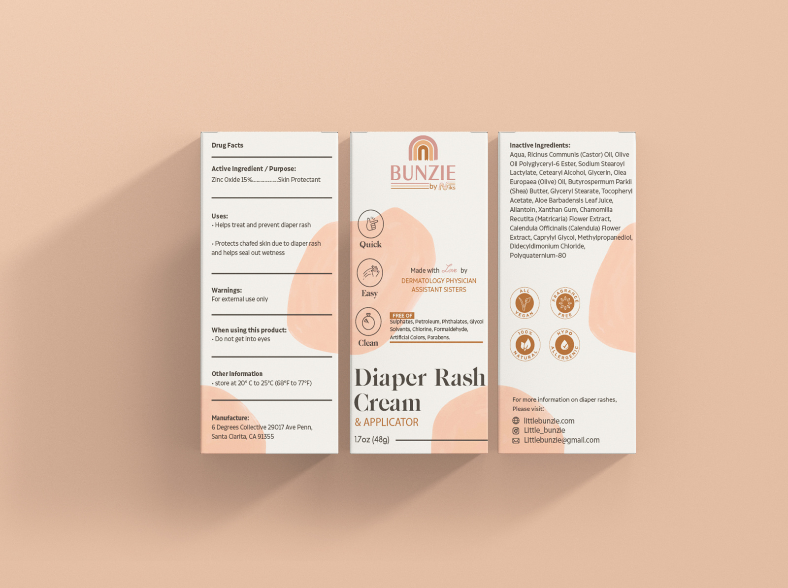 Diaper Rash Cream Box Packaging Design by gopal ghori on Dribbble