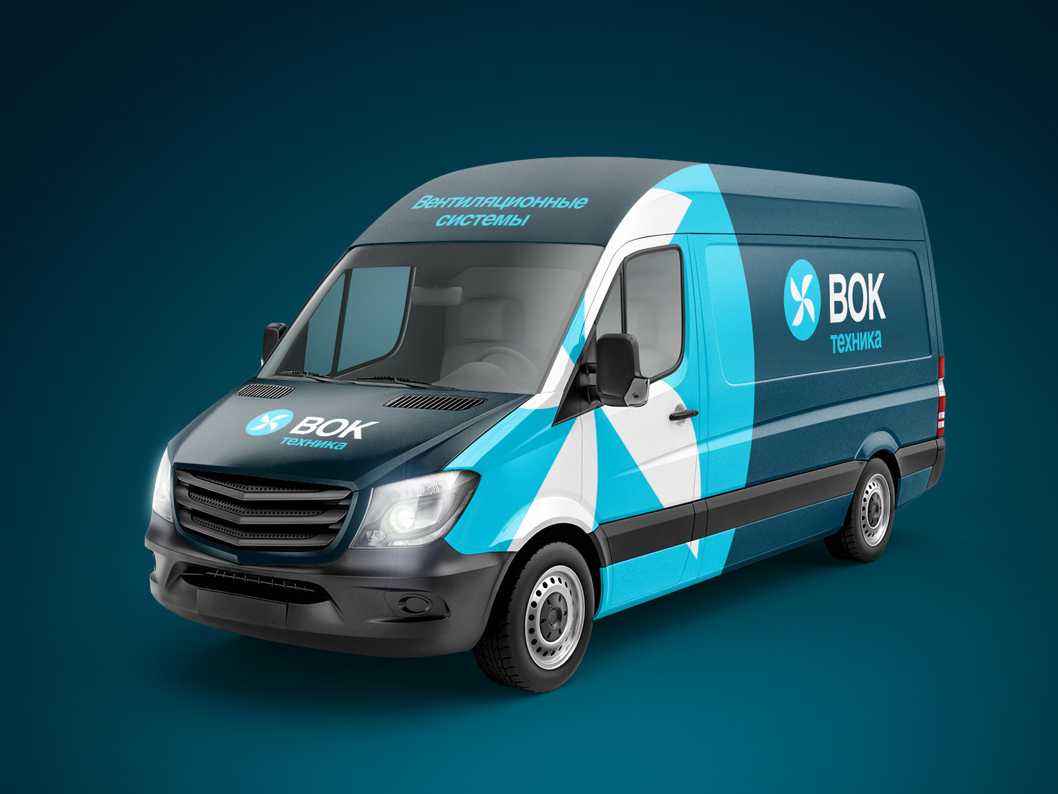 Vok Tehnika Van by Serhii Serhieiev on Dribbble