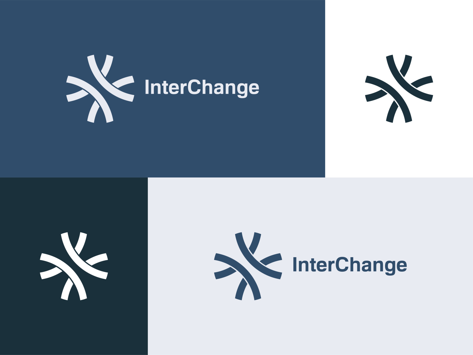 InterChange - Logo Design by Kallam Ar Rahman on Dribbble