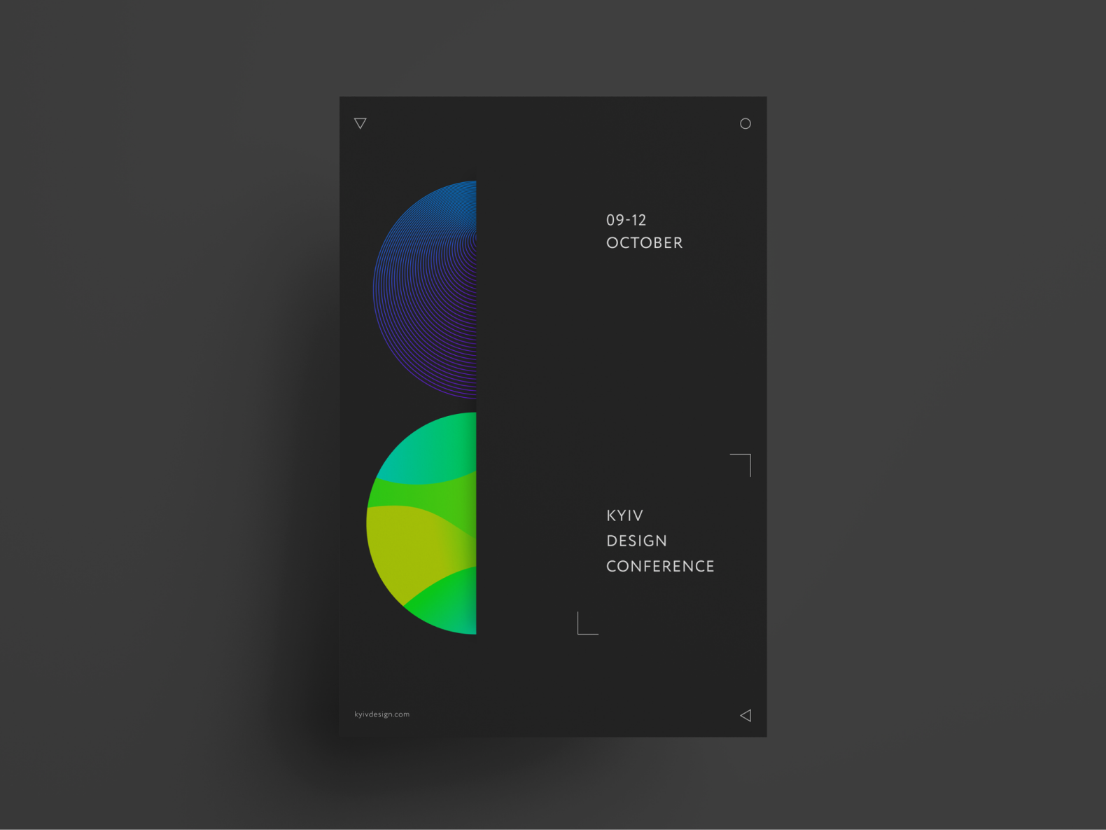 Conference Poster Design by Liza Tomilova on Dribbble