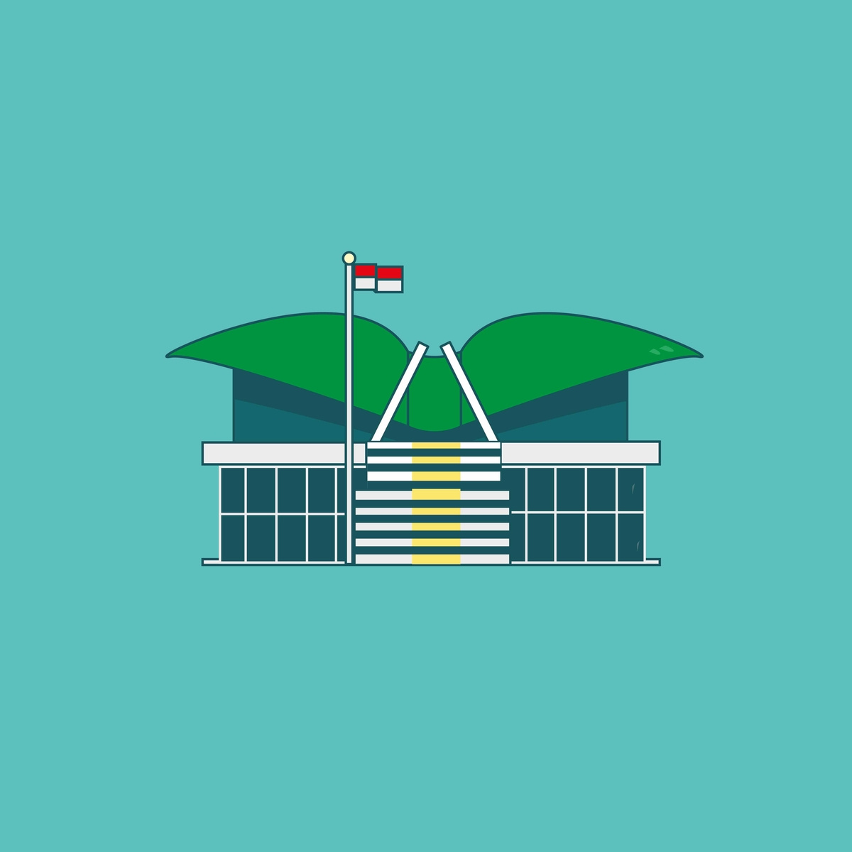 gedung DPR by amirul m on Dribbble