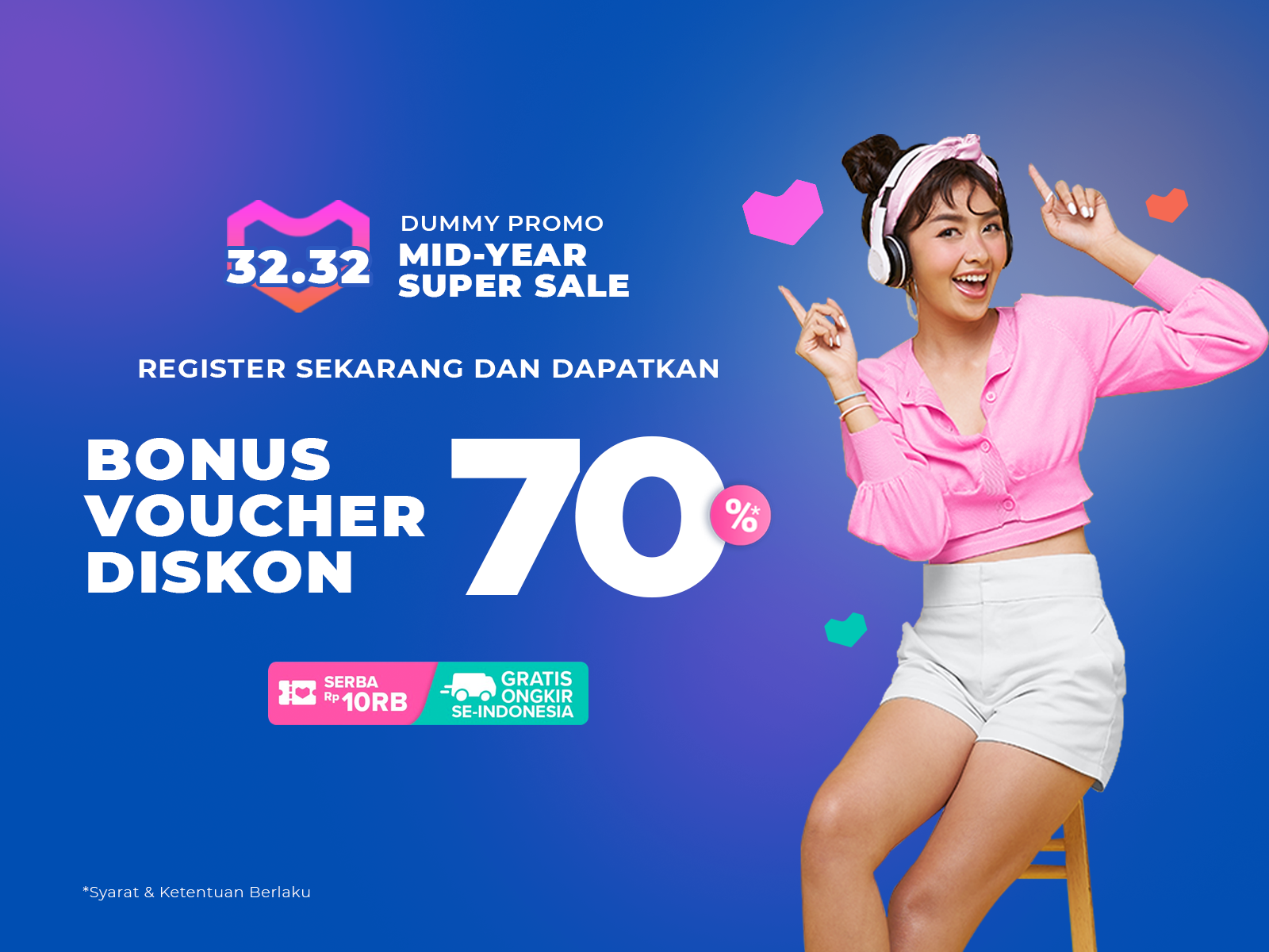 Dummy Promo by dizyiputra on Dribbble