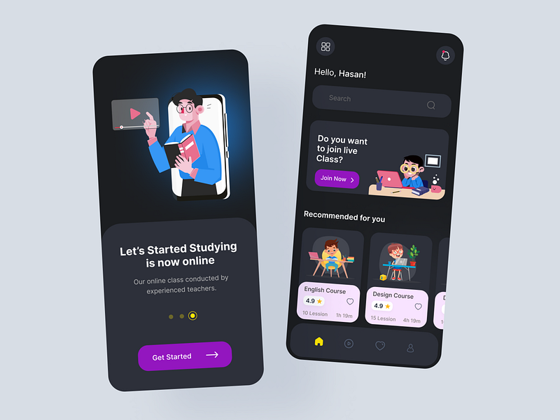 Study App designs, themes, templates and downloadable graphic elements ...