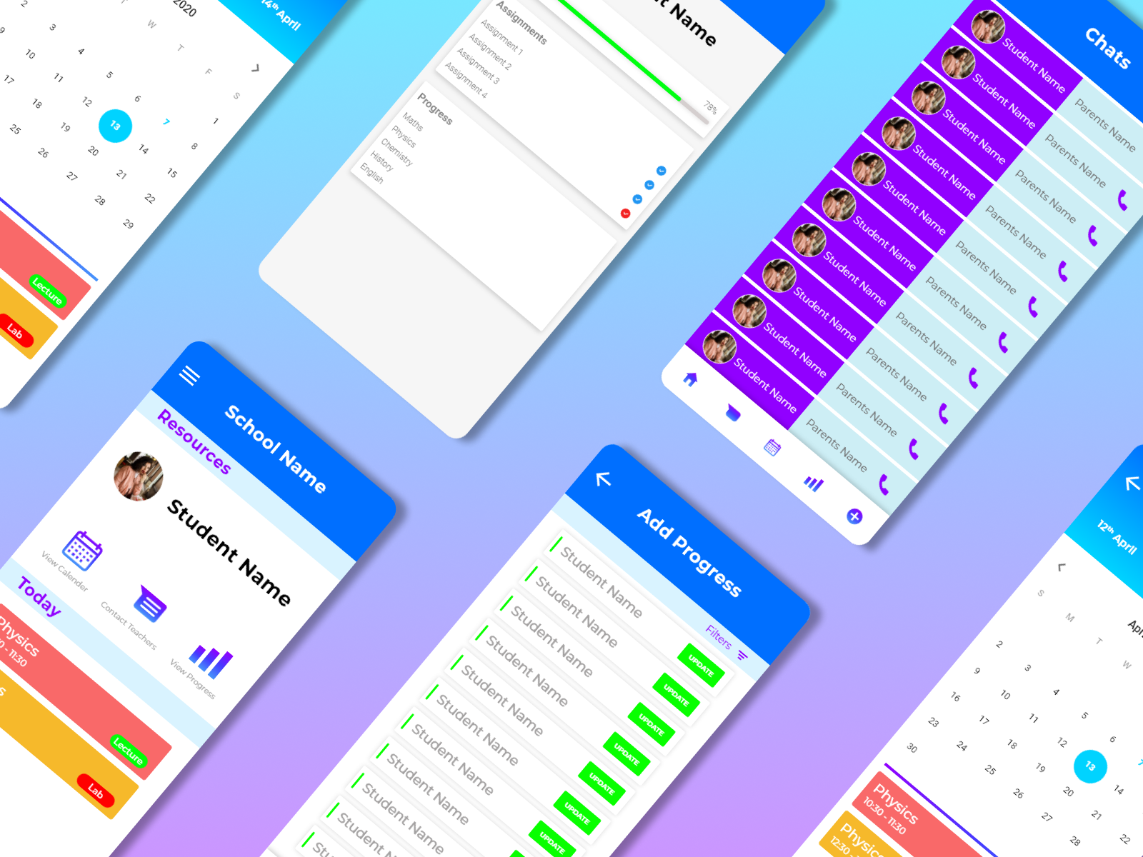 UI for ERP Application by Mohammed Abraz on Dribbble