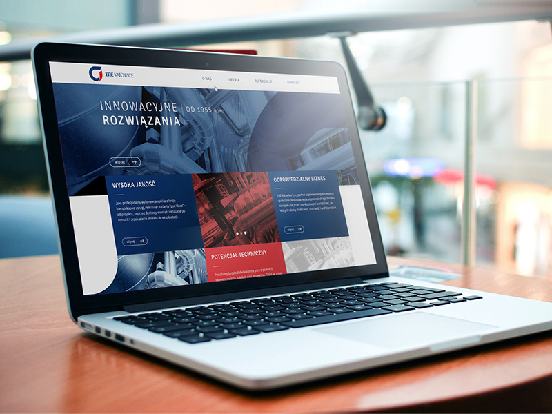 ZRE Website Concept by Grzegorz Langner on Dribbble