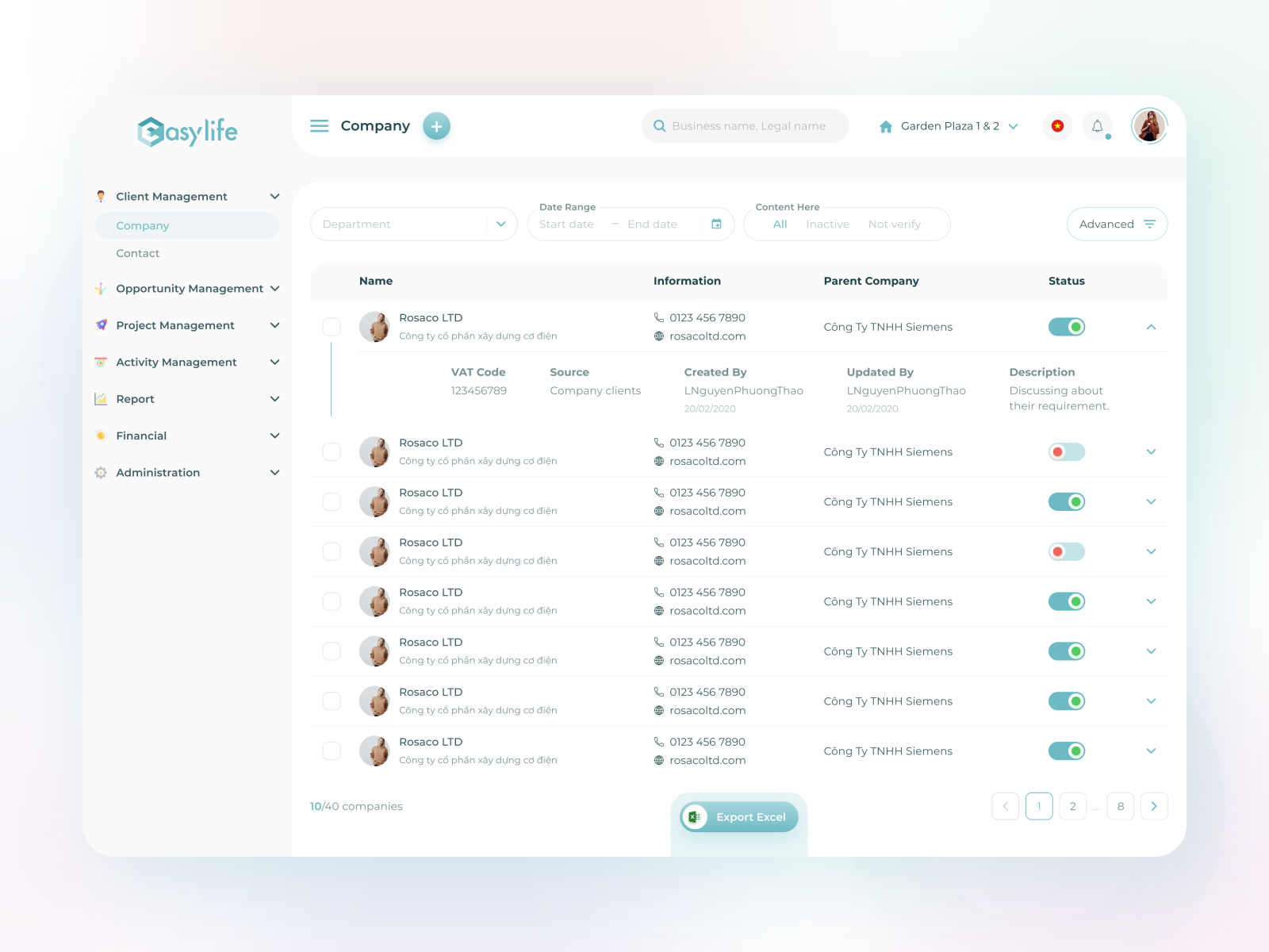 Management (Admin) Web Design by Bui Thanh on Dribbble