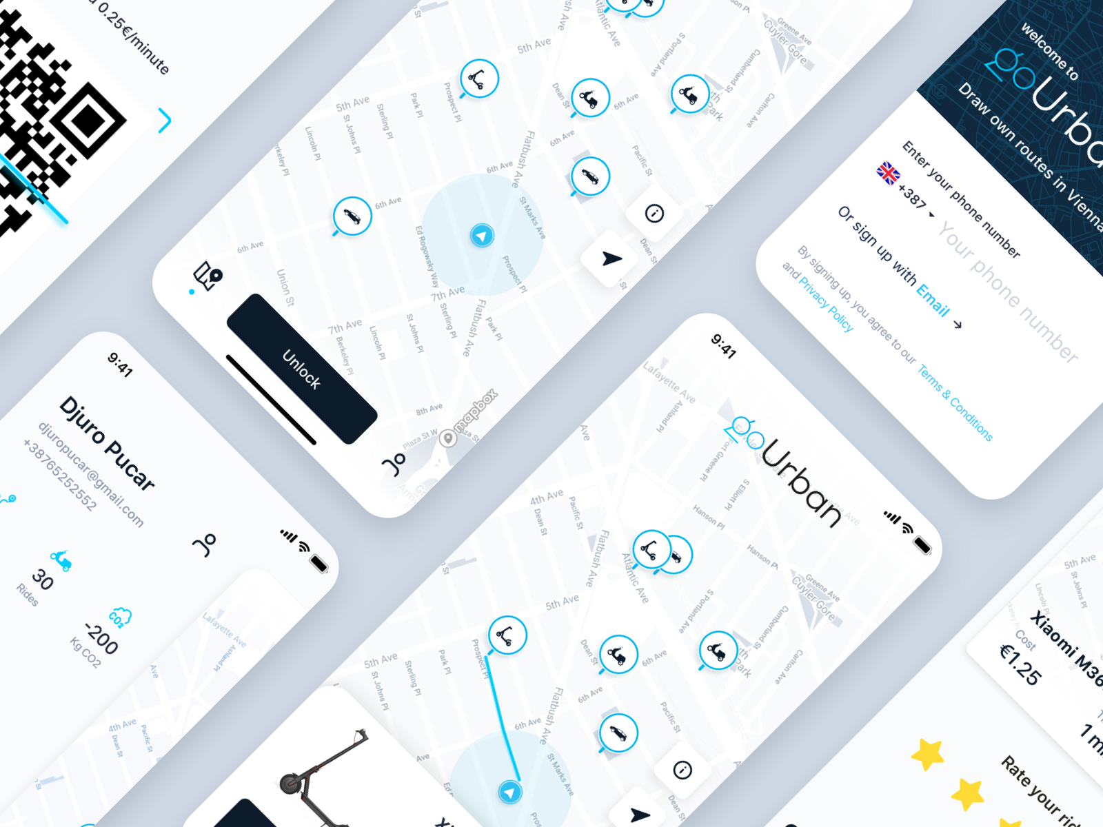 goUrban - Mobility Software Solutions by Srdjan Pajdic on Dribbble