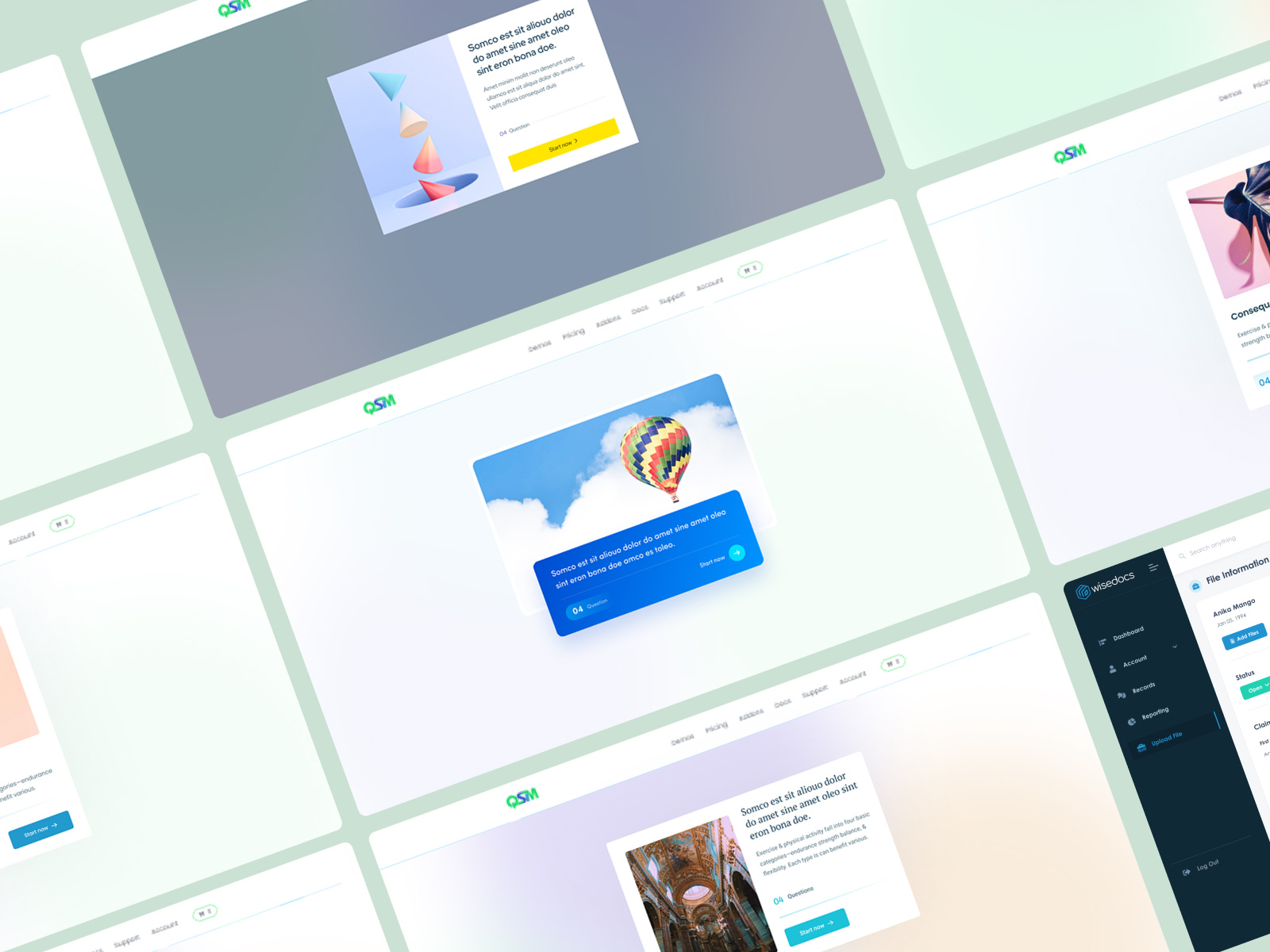 QSM - Quiz Template by Md Shah Alam on Dribbble