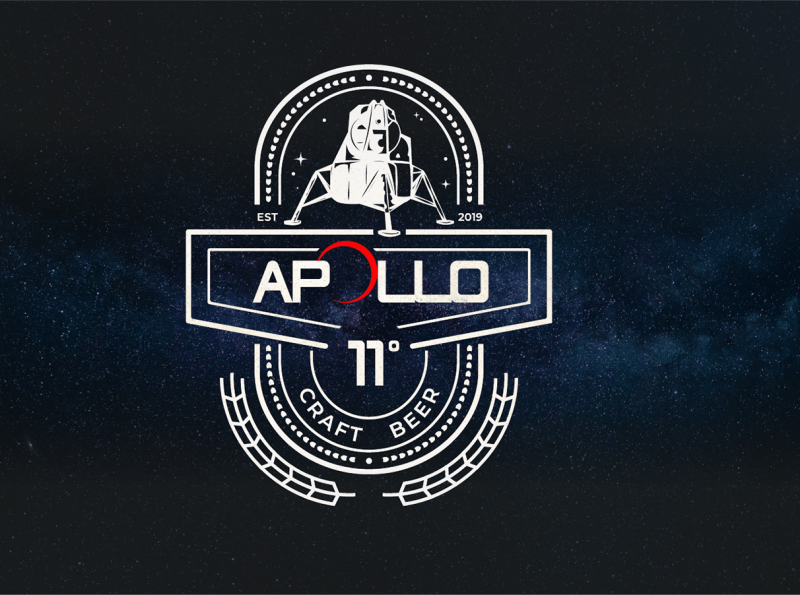 Apollo 11° - craft beer by Marek Zálešák on Dribbble