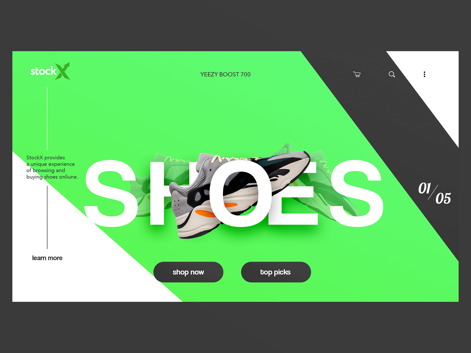stockX - Landing Page Design by Josip Vlah on Dribbble
